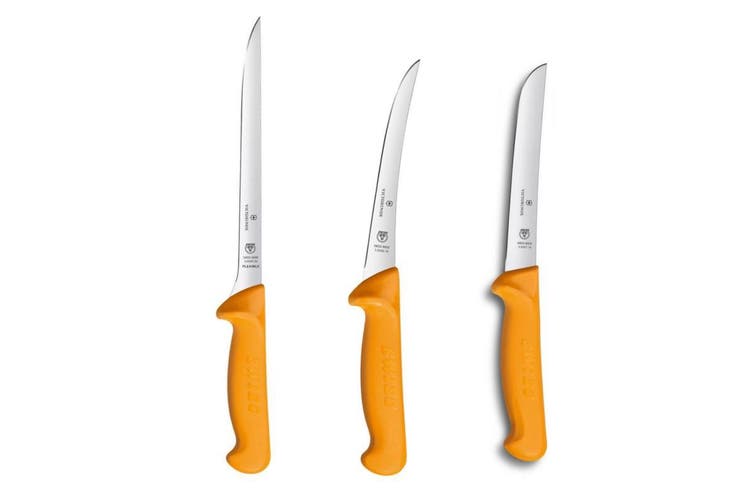 Swibo "3 Piece Filleting Knife Set" – The Que Club