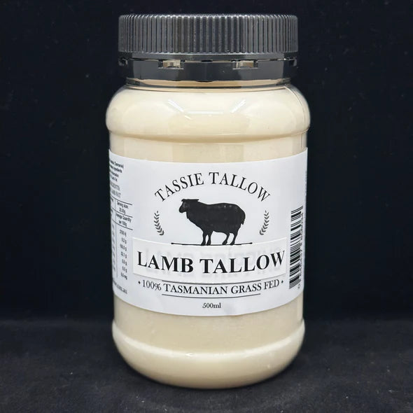 Tassie Tallow "Lamb Tallow" 500g – The Que Club
