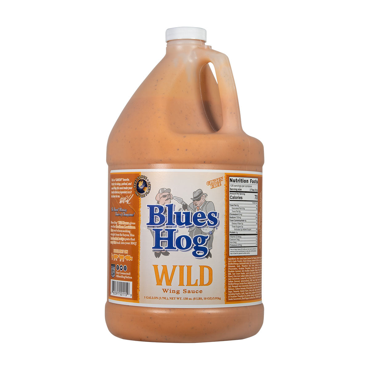 Blues Hog "Wild" Wing Sauce - 3.78L Jug – The Que Club