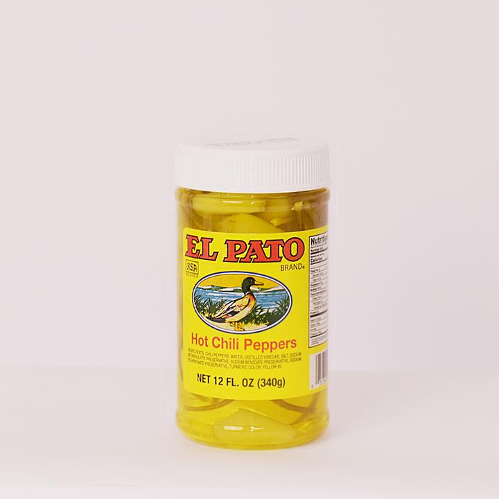 El Pato "Yellow Hot Chilli Peppers" 340g – The Que Club